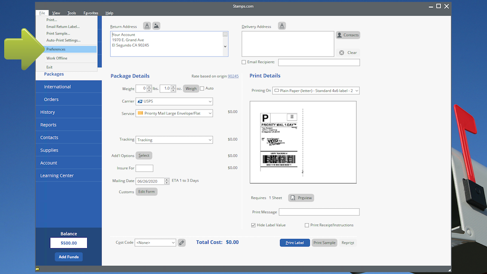 DHL Express from Stamps.com – Stamps