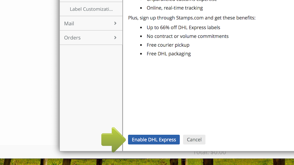 DHL Express from Stamps.com – Stamps