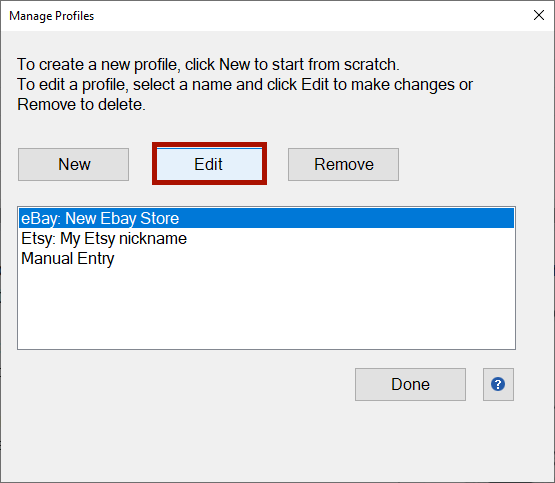 Edit Store Settings – Stamps