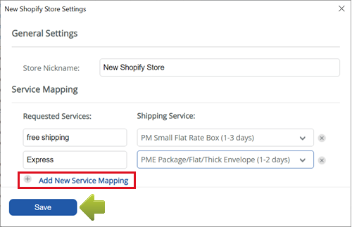 Using Service Mapping – Stamps
