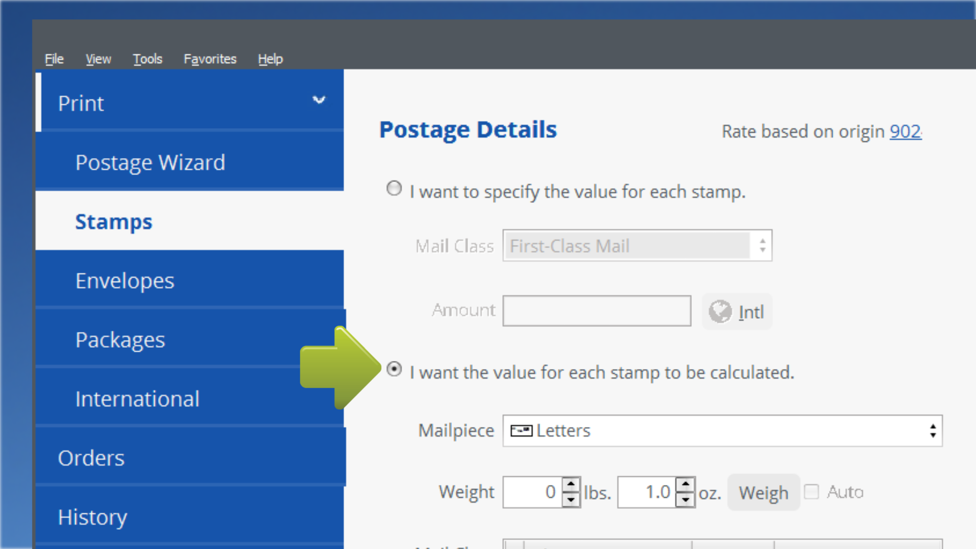 Printing NetStamps – Stamps