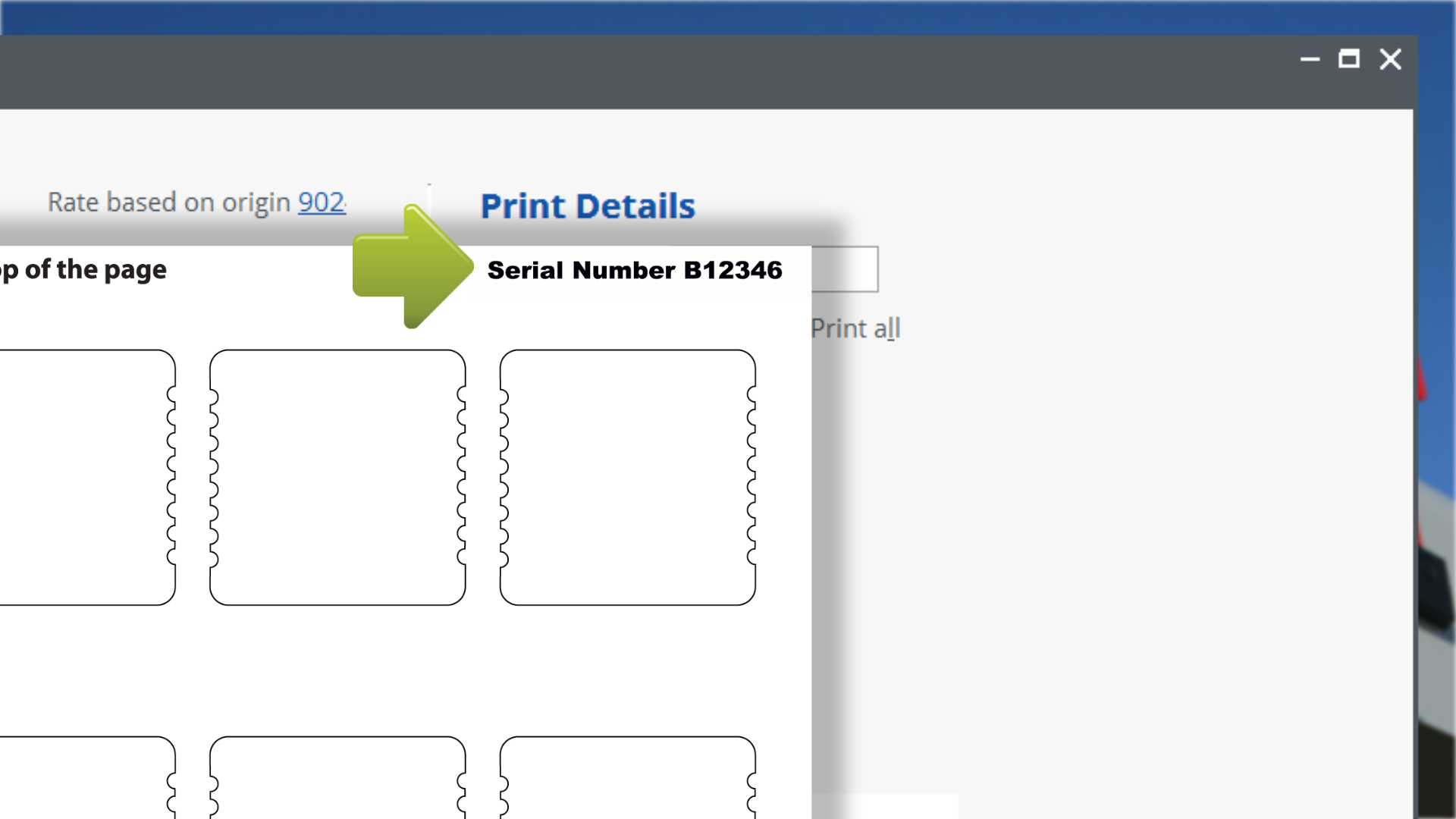 Printing NetStamps – Stamps