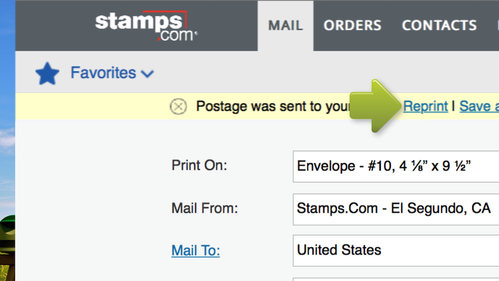 Print & Mail Envelopes – Stamps