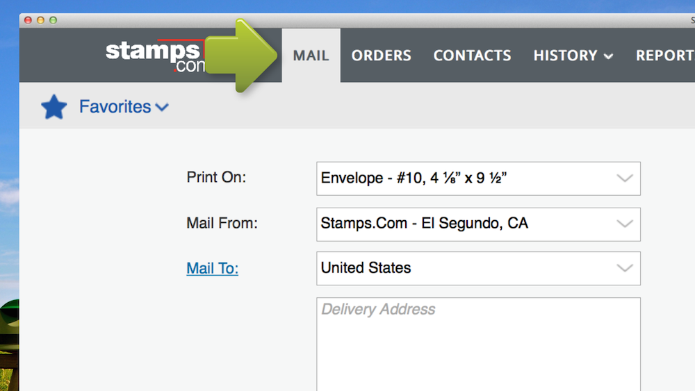 Print & Mail Envelopes – Stamps