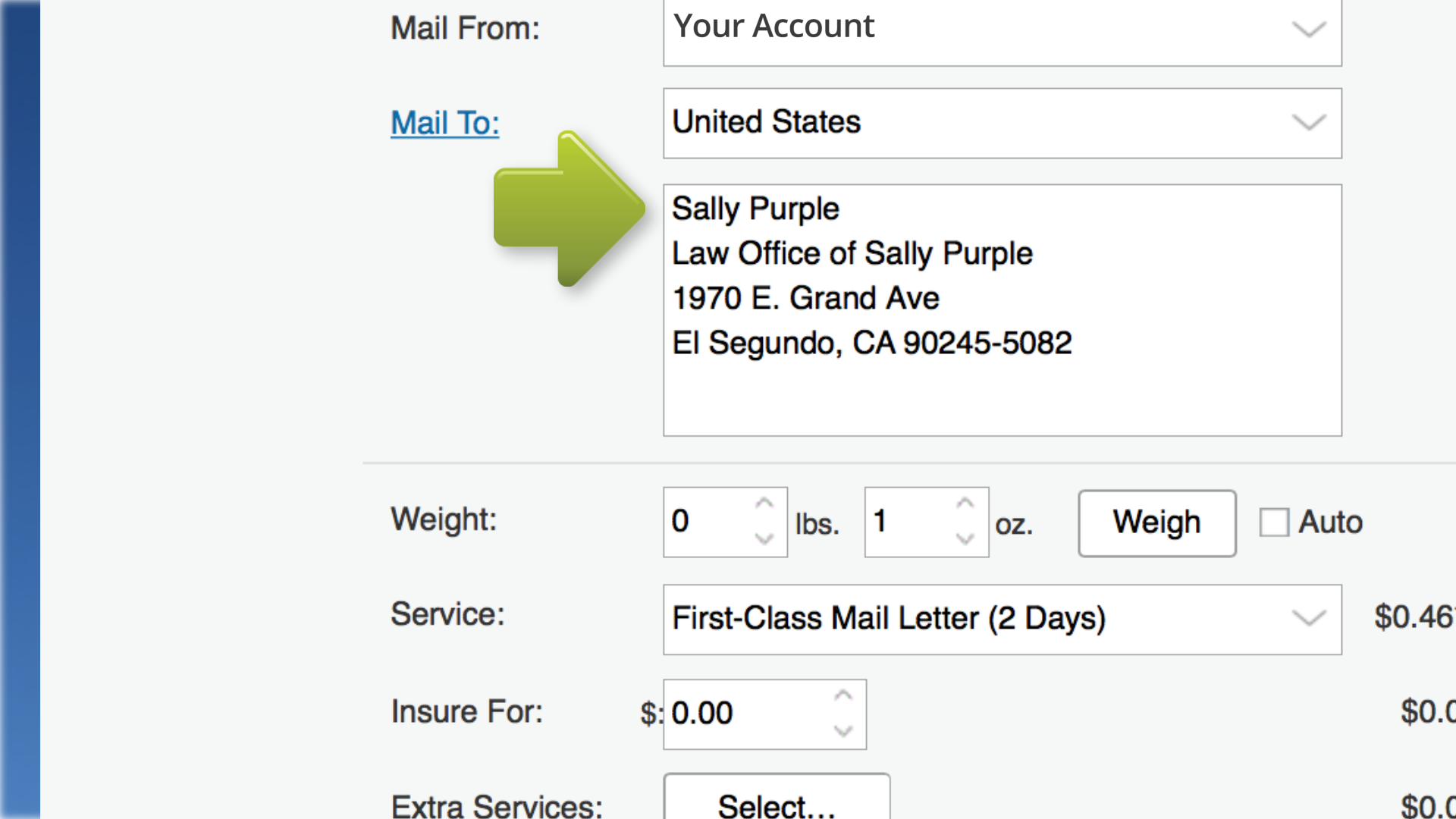 Print & Mail Envelopes – Stamps