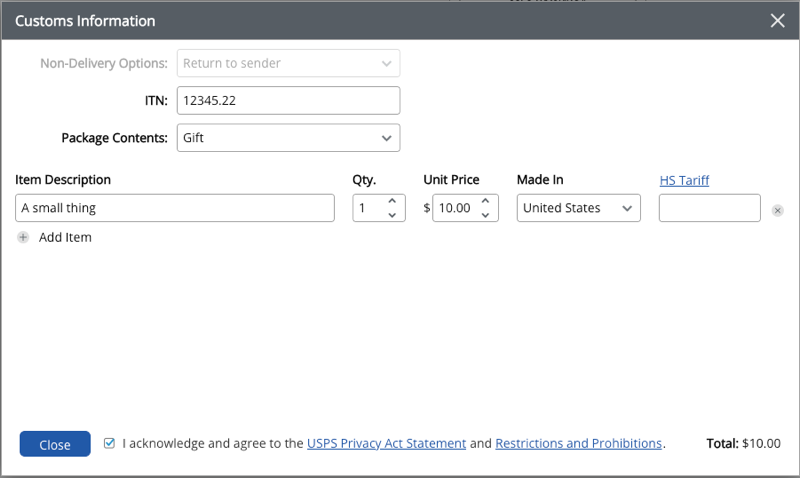 Create & Print Shipping Labels – Stamps