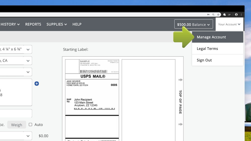 Change or Reset Your Account Passwords – Stamps