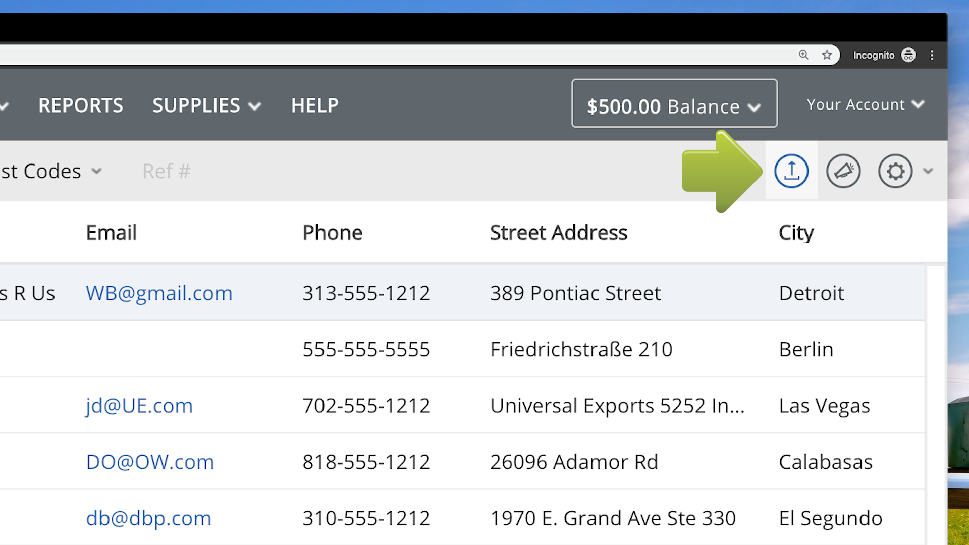 Manage Your Contacts List – Stamps