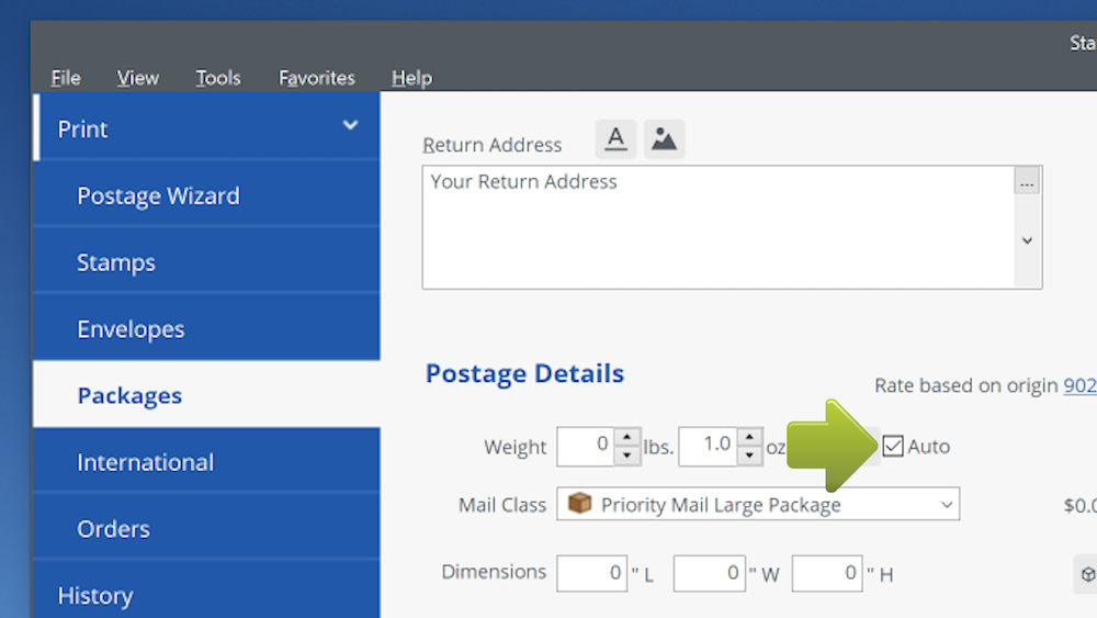 Connect & Use a USB Postal Scale – Stamps