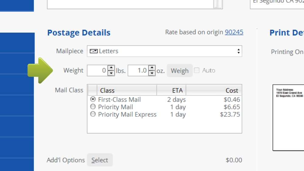 Send Certified or Registered Mail – Stamps