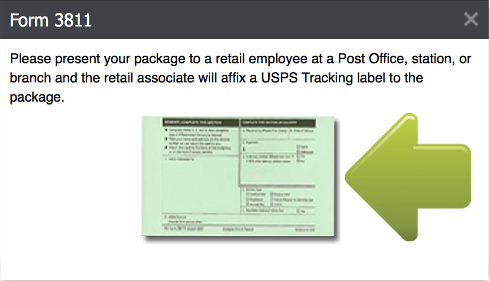 Send Certified or Registered Mail – Stamps