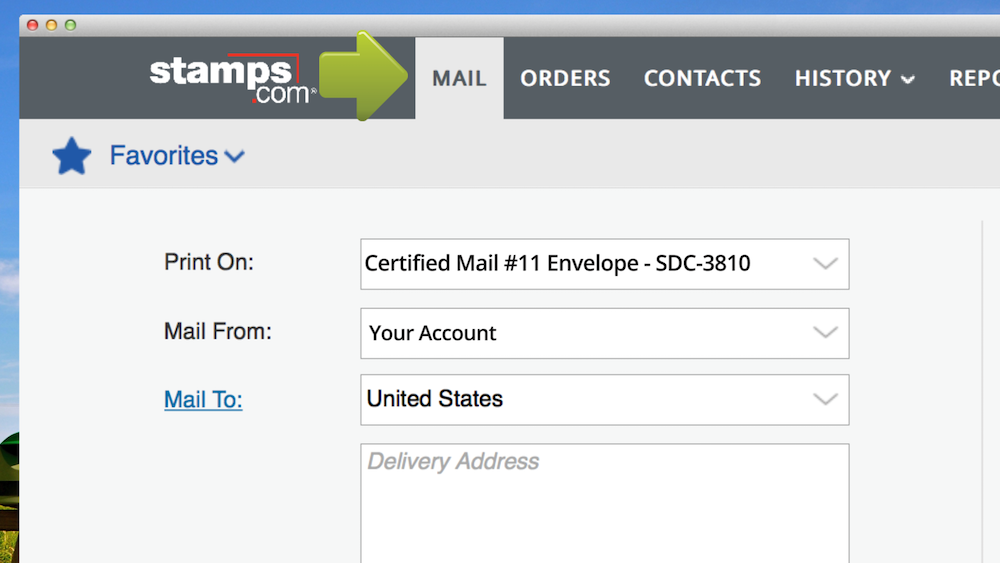 Send Certified or Registered Mail – Stamps