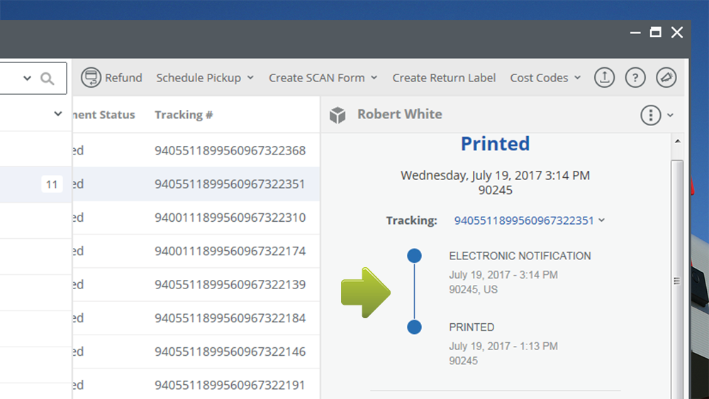 Track Your Shipments – Stamps