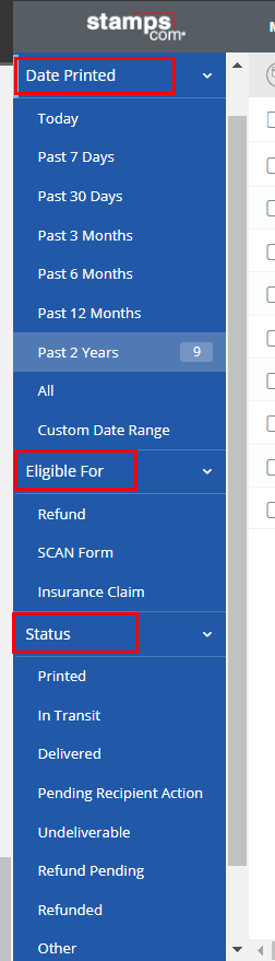 Export Your Print History – Stamps