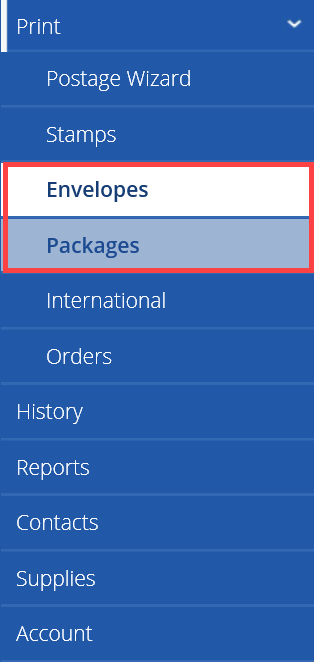 Printing Address Labels – Stamps