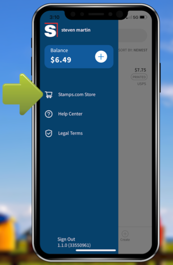 Stamps.com Mobile App – Stamps
