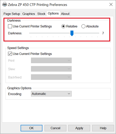 Zebra & Eltron Printer Issues – Stamps
