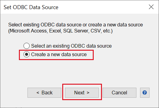 ODBC: Add an ODBC Source to the Stamps.com PC Software – Stamps
