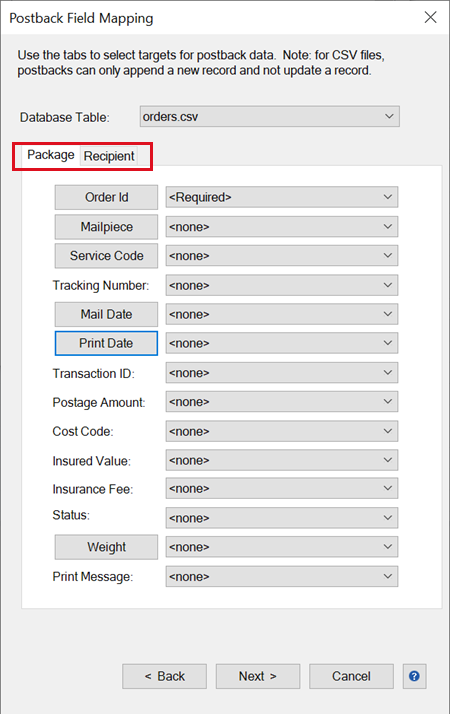 ODBC: Add an ODBC Source to the Stamps.com PC Software – Stamps