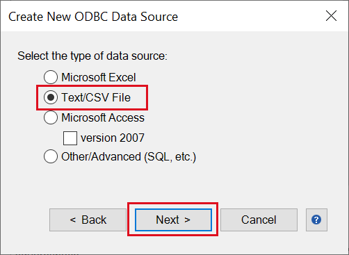 ODBC: Add an ODBC Source to the Stamps.com PC Software – Stamps