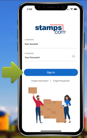 Stamps.com Mobile App – Stamps