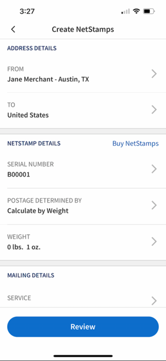 Create & Print NetStamps with Stamps.com Mobile – Stamps