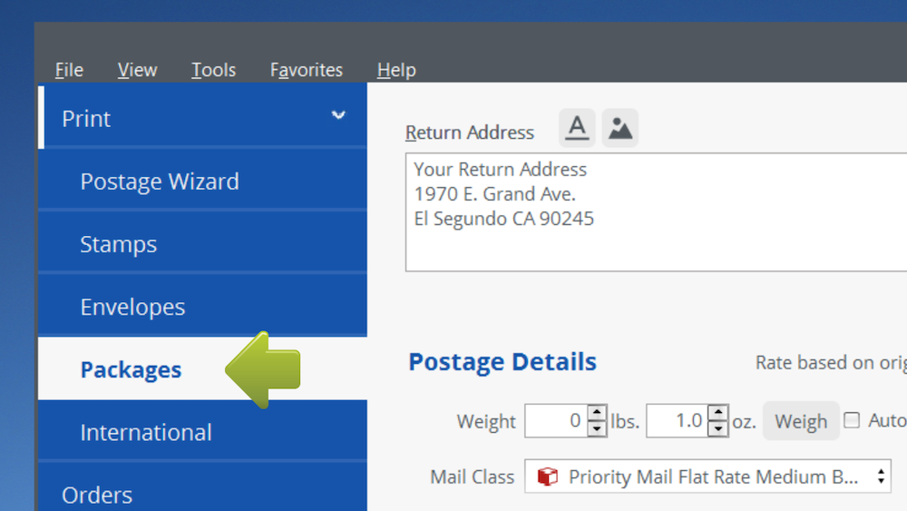 UPS Ground Saver in Stamps.com – Stamps