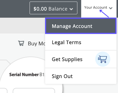 Manage Account Users – Stamps