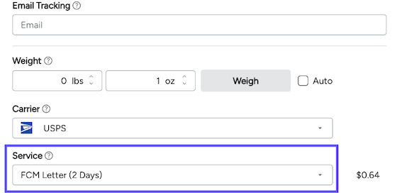 Send Certified or Registered Mail – Stamps