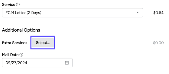 Send Certified or Registered Mail – Stamps