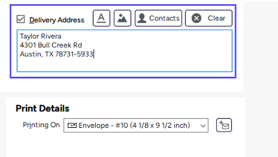 Send Certified or Registered Mail – Stamps
