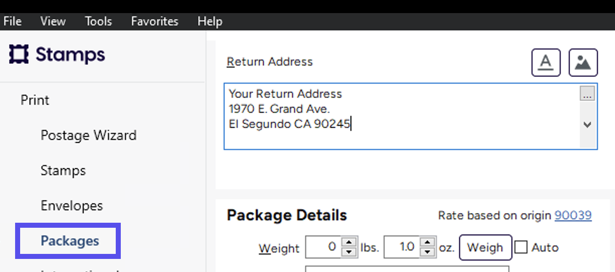 UPS Ground Saver in Stamps.com – Stamps